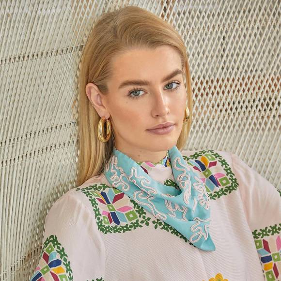 Mignonne Gavigan | Accessories | New Mignonne Gavigan Dahlia Bandana In ...